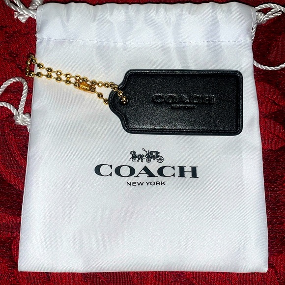 Coach | Accessories | Coach Black Hang Tag | Poshmark